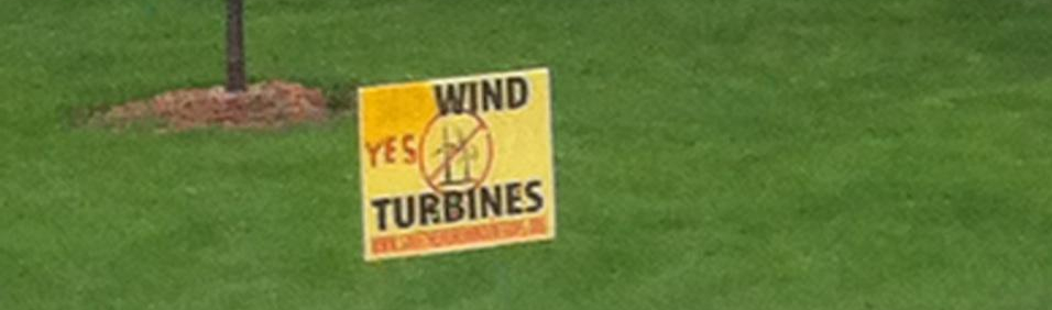 “Borrowed” Signs. – Save The Huron Mountains