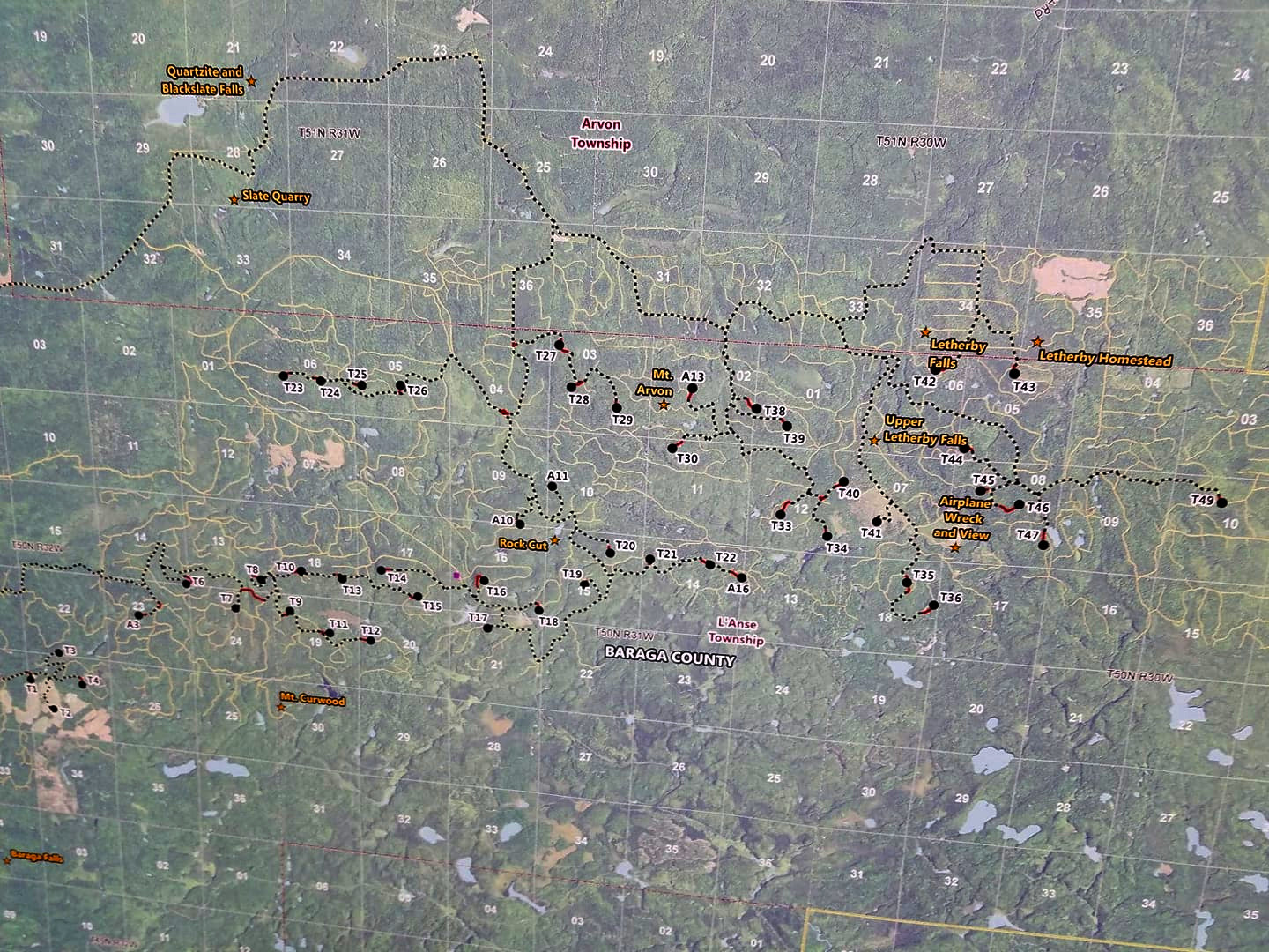 Project Location Maps – Save The Huron Mountains