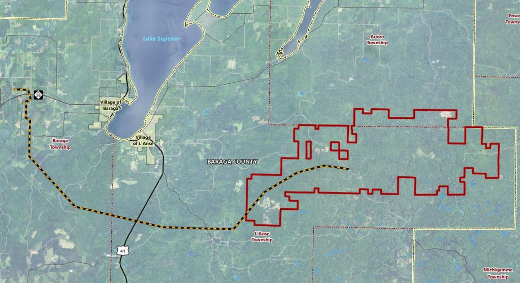 Project Location Maps – Save The Huron Mountains