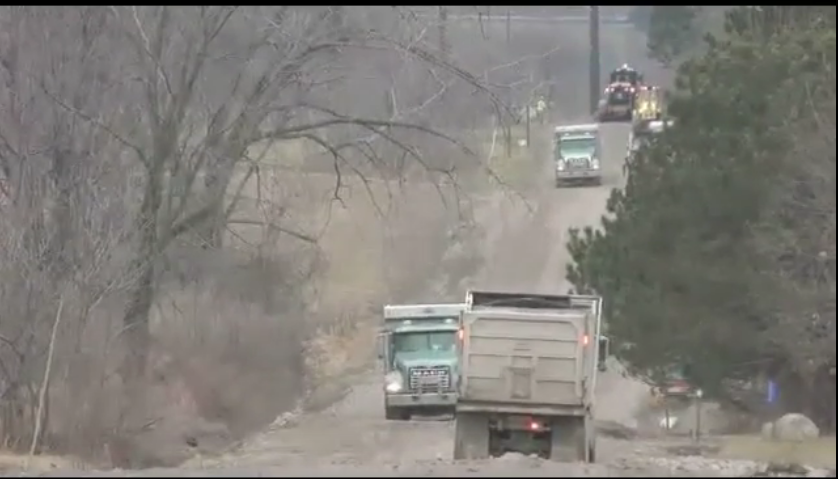 Arkwright Wind Farm Road Construction Issues. – Save The Huron Mountains