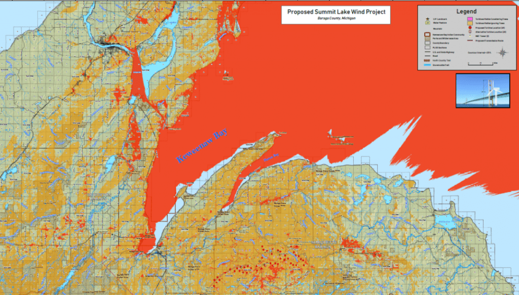 View map: Wind farm foes release project sight analysis – Save The ...