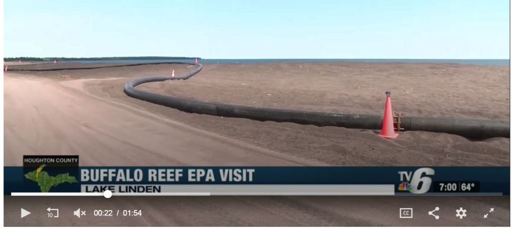 EPA representative visits Buffalo Reef to get a firsthand look at the ...